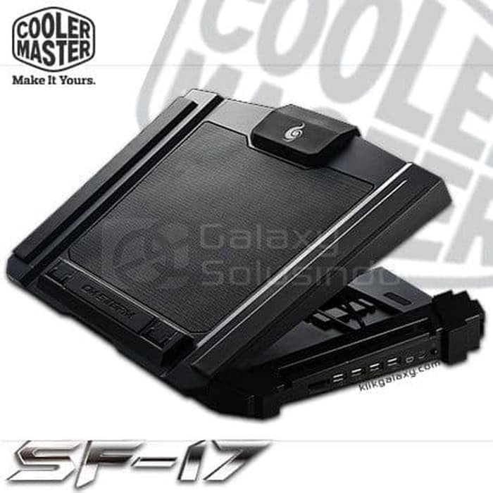 Jual Cooler Master SF 17 Silent and Powerful Notebook Cooler | Shopee Indonesia