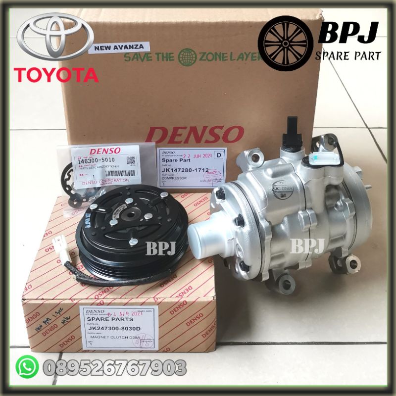 Jual Compressor Compresor Kompresor AC All New Toyota Avanza Xenia Gen ...