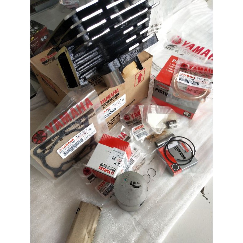 Jual blok rx king original lengkap piston ring paking | Shopee Indonesia