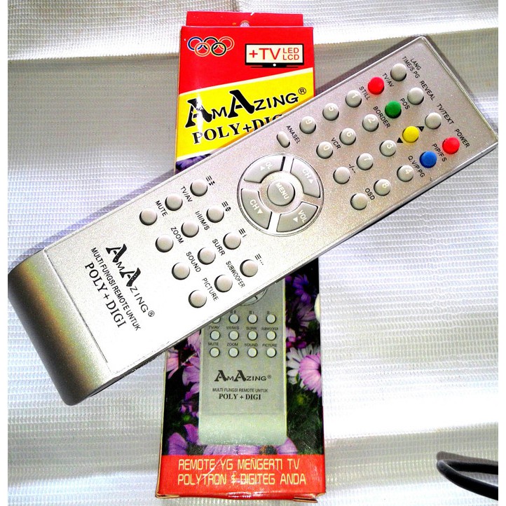 Jual Remote TV Universal Polytron dan Digitec (TV Tabung) | Shopee ...