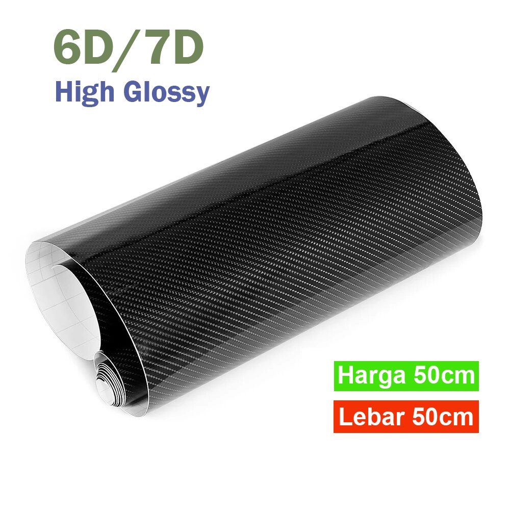Jual Stiker Karbon 6D Skotlet Carbon Fiber 7D Cutting Sticker Decal ...