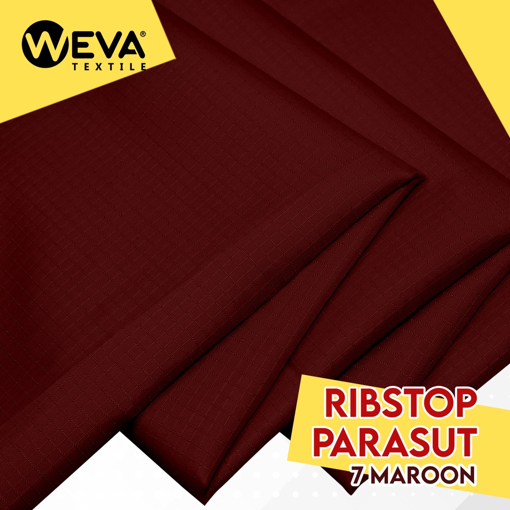 Jual Bahan Kain Ribstop Parasut Maroon Kain Jaket Dan Tas Ribstok Murah ...