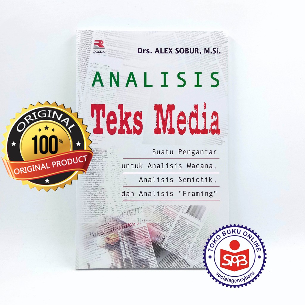 Jual Analisis Teks Media - Alex Sobur | Shopee Indonesia
