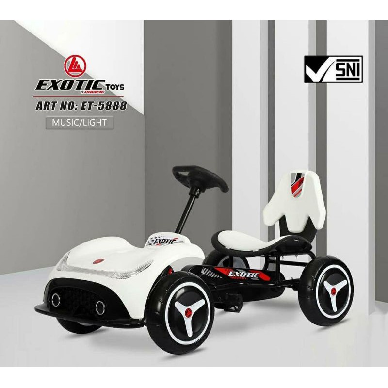 Jual Mobil GOKART Gowes Anak EXOTIC GOKART GOWES ET-5888 Mainan Anak ...
