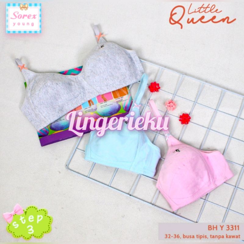 Jual Sorex 3311 BH Bra Miniset Anak Remaja Perempuan Step 3 | Shopee ...