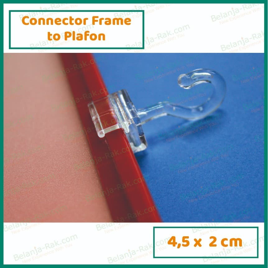 Jual Connector Frame to Plafon Konektor Frame Promosi Gantung | Shopee ...