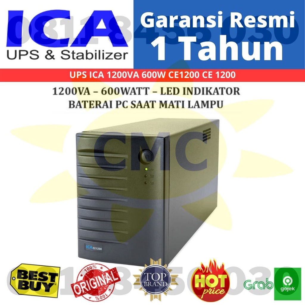 Jual UPS ICA CE1200 CE 1200 1200VA 600WATT | Shopee Indonesia