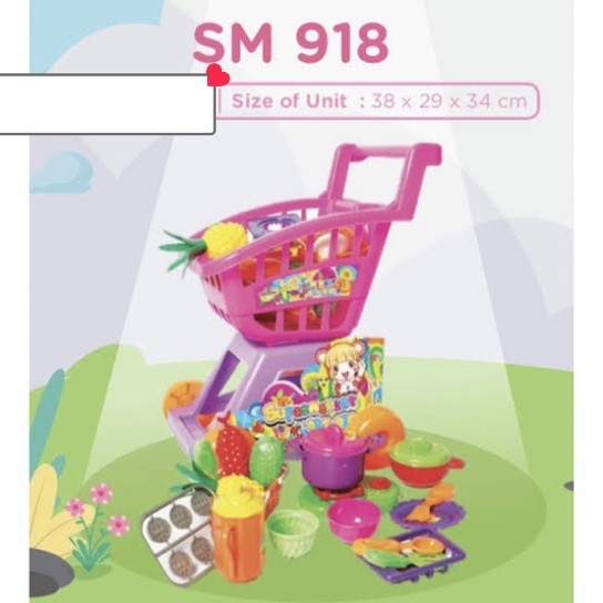 Jual MAINAN TROLEY BELANJA ANAK / SM918 | Shopee Indonesia