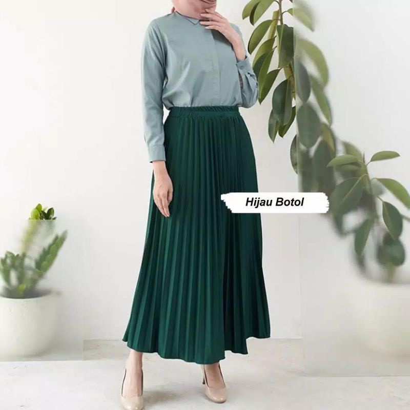 Jual ROK PLISKET PREMIUM ROK PLISKET HYGET SUPER PREMIUM | Shopee Indonesia