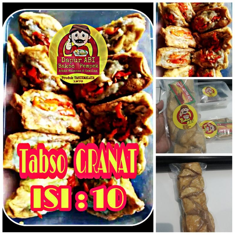 Jual Tabso Pedas Murah HALAL Isi 10 (Tabso Granat) | Shopee Indonesia
