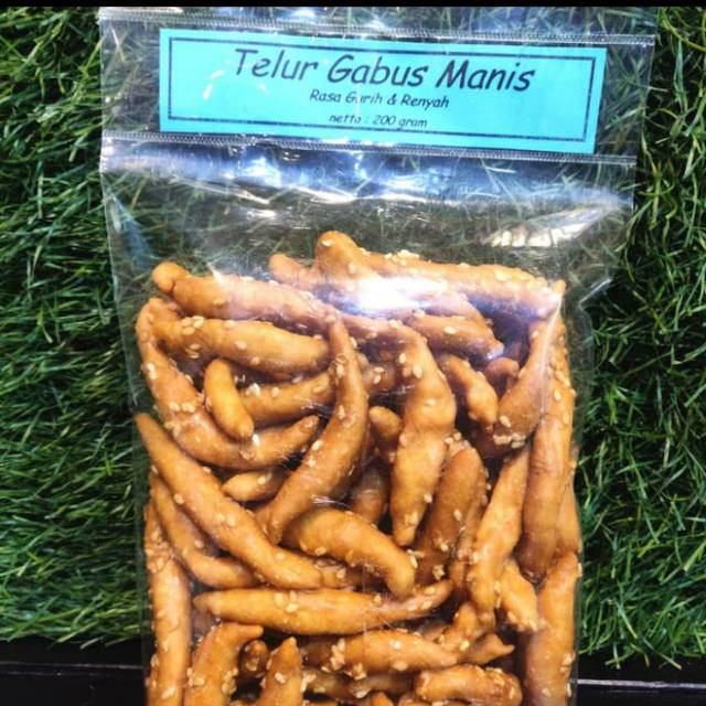 Jual Telur Gabus Manis Wijen Jadul / Cendol / Snack Tradisional khas ...