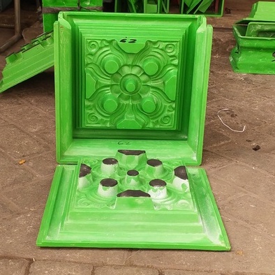 Jual cetakan roster kode R62 uk.32x32. 2 muka fiberglass | Shopee Indonesia