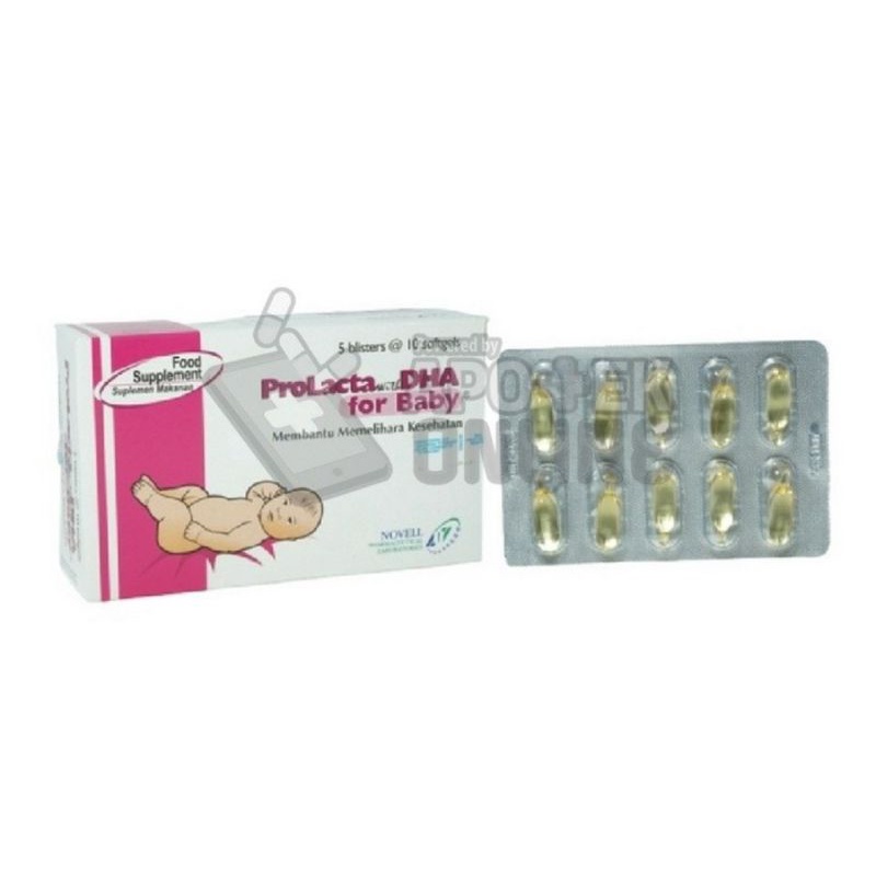 Jual Prolacta For baby per strip isi 10 soft capsule | Shopee Indonesia