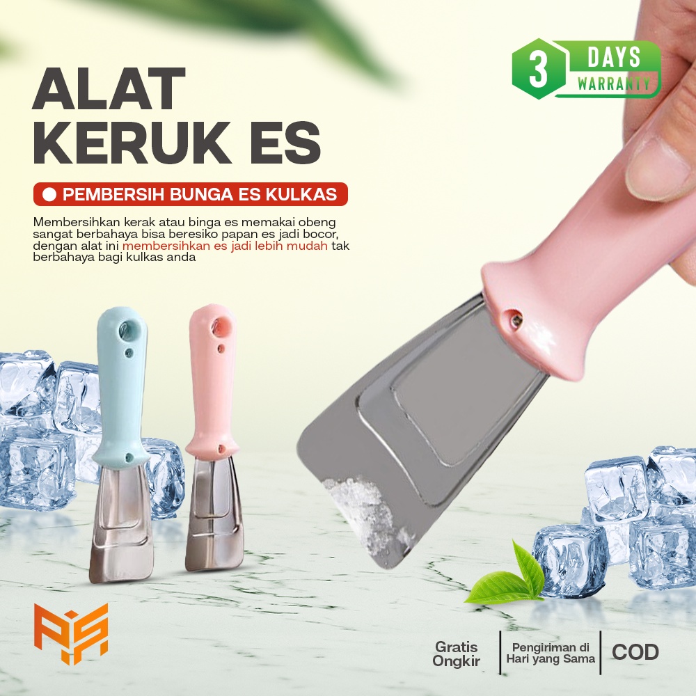 Jual Alat Keruk Bunga Es Batu Pembersih Freezer Lemari Es Ice Shovel ...