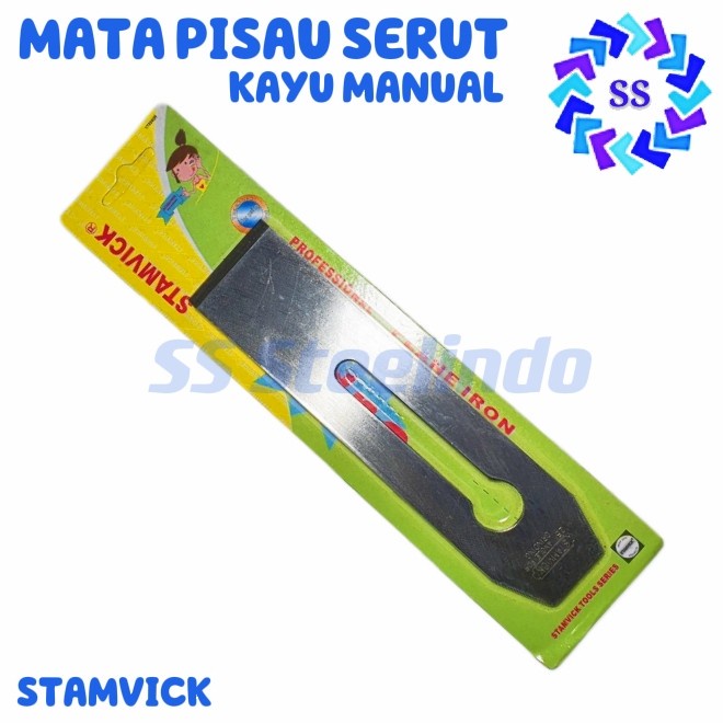 Jual MATA PISAU SERUT KAYU MANUAL DORONG 1 3/4 - STAMVICK | Shopee ...
