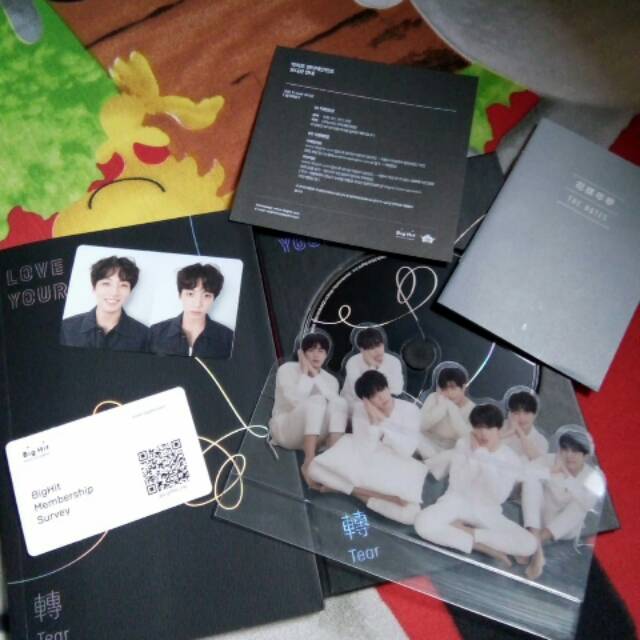 Jual BTS LOVE YOURSELF TEAR R VERSI W/ PC JUNGKOOK ( - POSTER) | Shopee ...