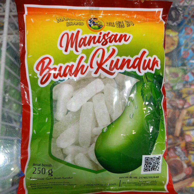Jual 250gr MAMATA BUAH KUNDUR GULA / Manisan Bligo Baligo Beligo ...