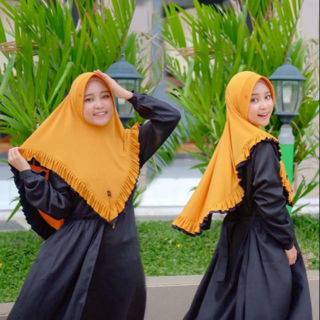 Jual Sintia Daffi Hijab Ori Daffi Khimar Adem | Shopee Indonesia