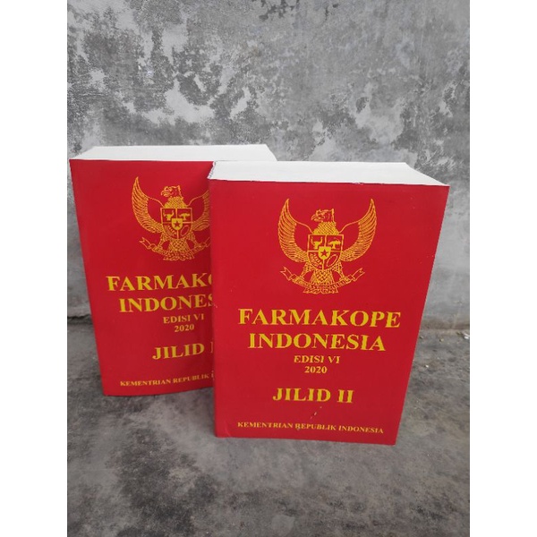 Jual Farmakope Indonesia Edisi 5 , farmakope edisi 6 , farmakope edisi ...