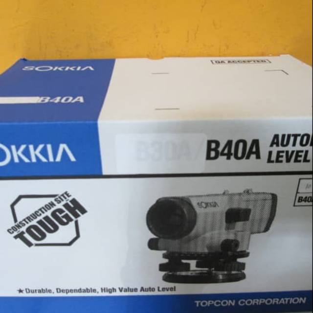 Jual Automatic level sokkia b40a / alat leveling jepang b40 | Shopee ...