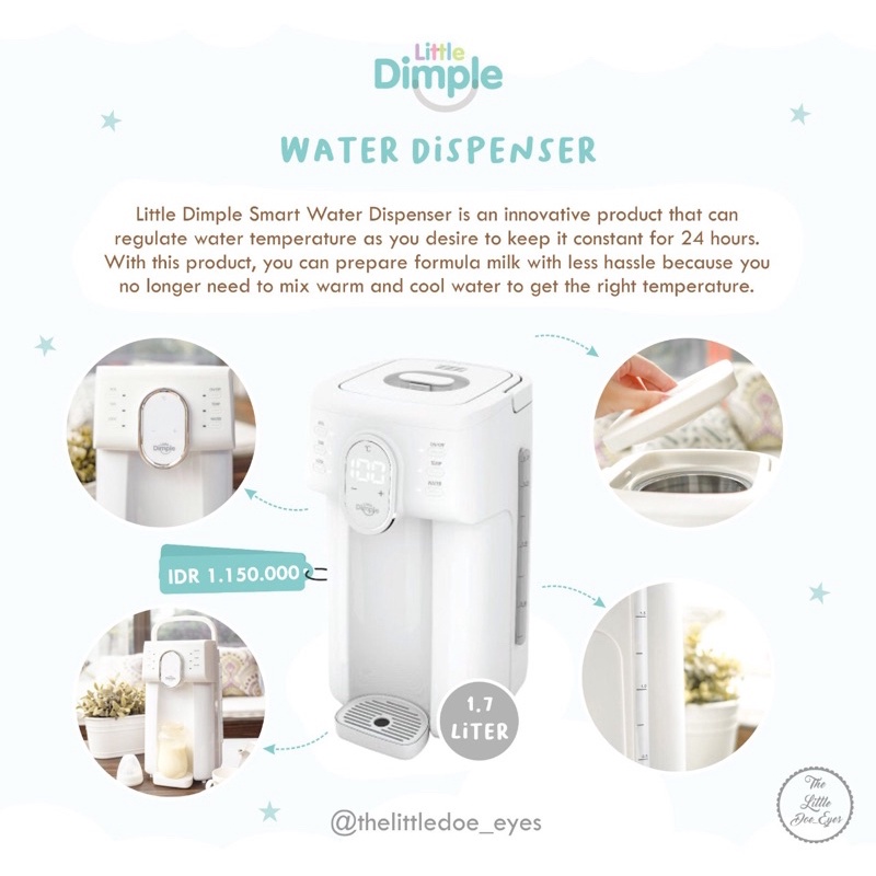 Jual Little Dimple Water Dispenser HWD-817 | Shopee Indonesia