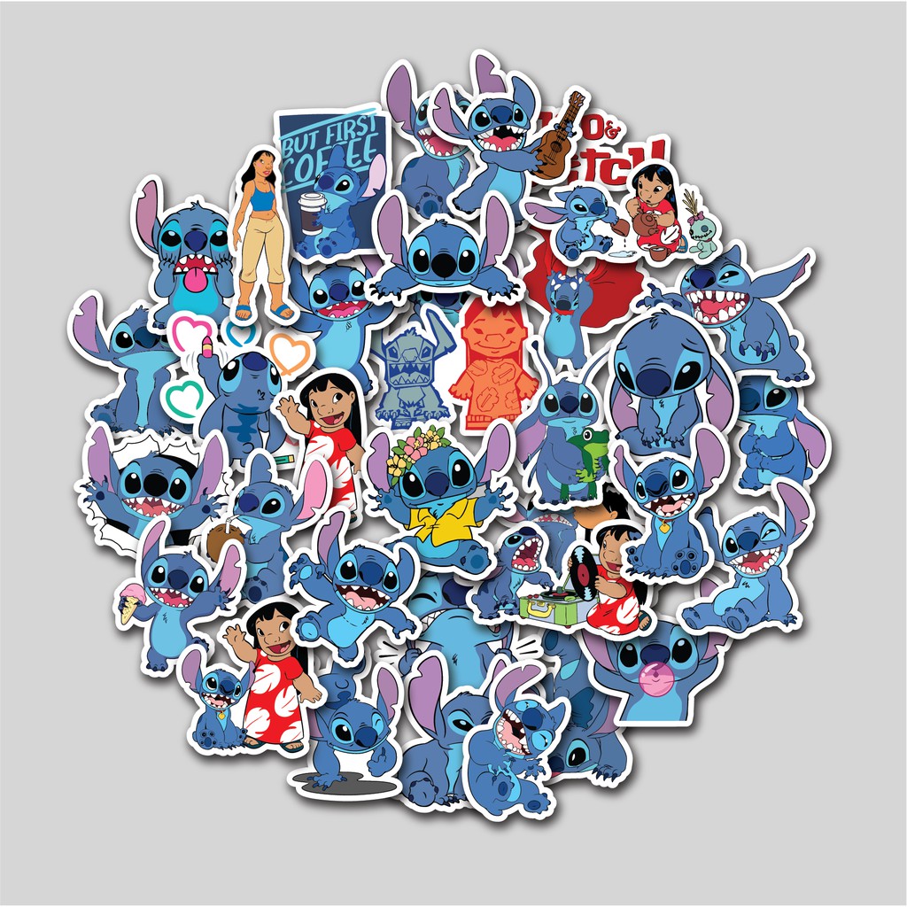 Jual STICKER PACK LILO AND STITCH | STICKER TUMBLER | STIKER LAPTOP ...