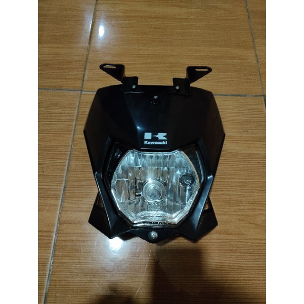 Jual headlamp headlight reflektor cover batok lampu depan klx Dtracker ...