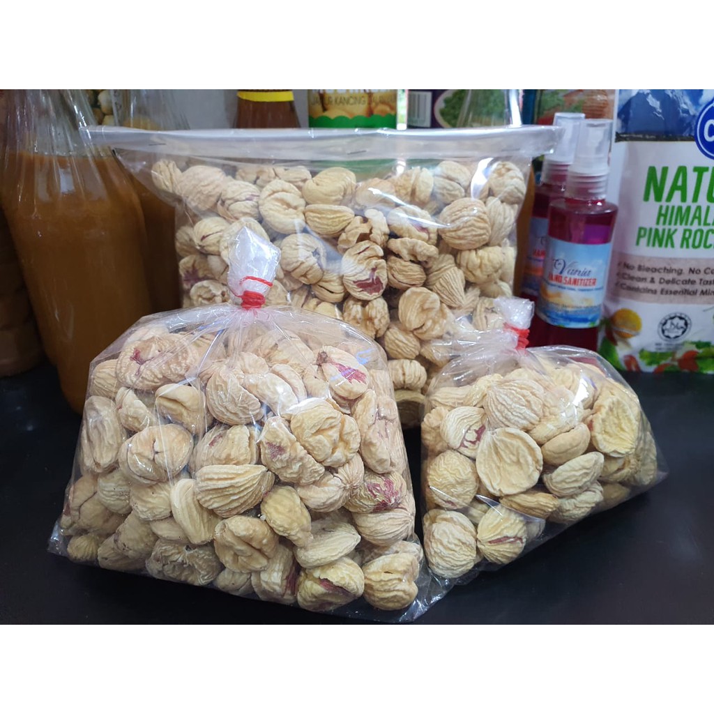 Jual 100GR LAKCI KERING ATAU KACANG BERANGAN DRIED CHESTNUT KUALITAS ...