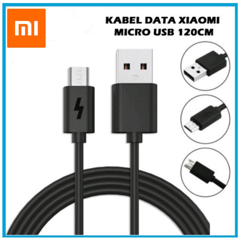 Jual KABEL DATA XIAOMI MIRCO USB ORIGINAL ORI 100% CABLE MICRO USB ...