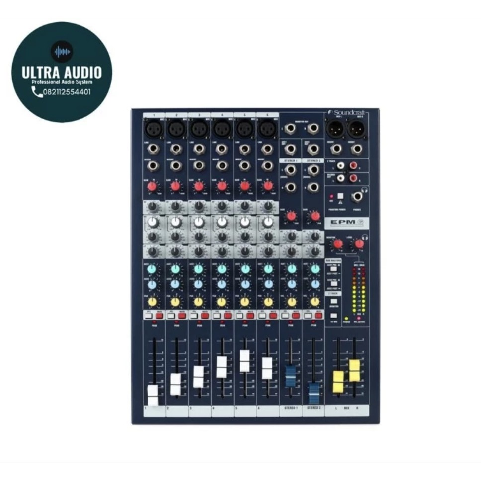 Jual SOUNDCRAFT EPM6 / EPM 6 / EPM-6 6 channel Analog Mixer ORIGINAL ...