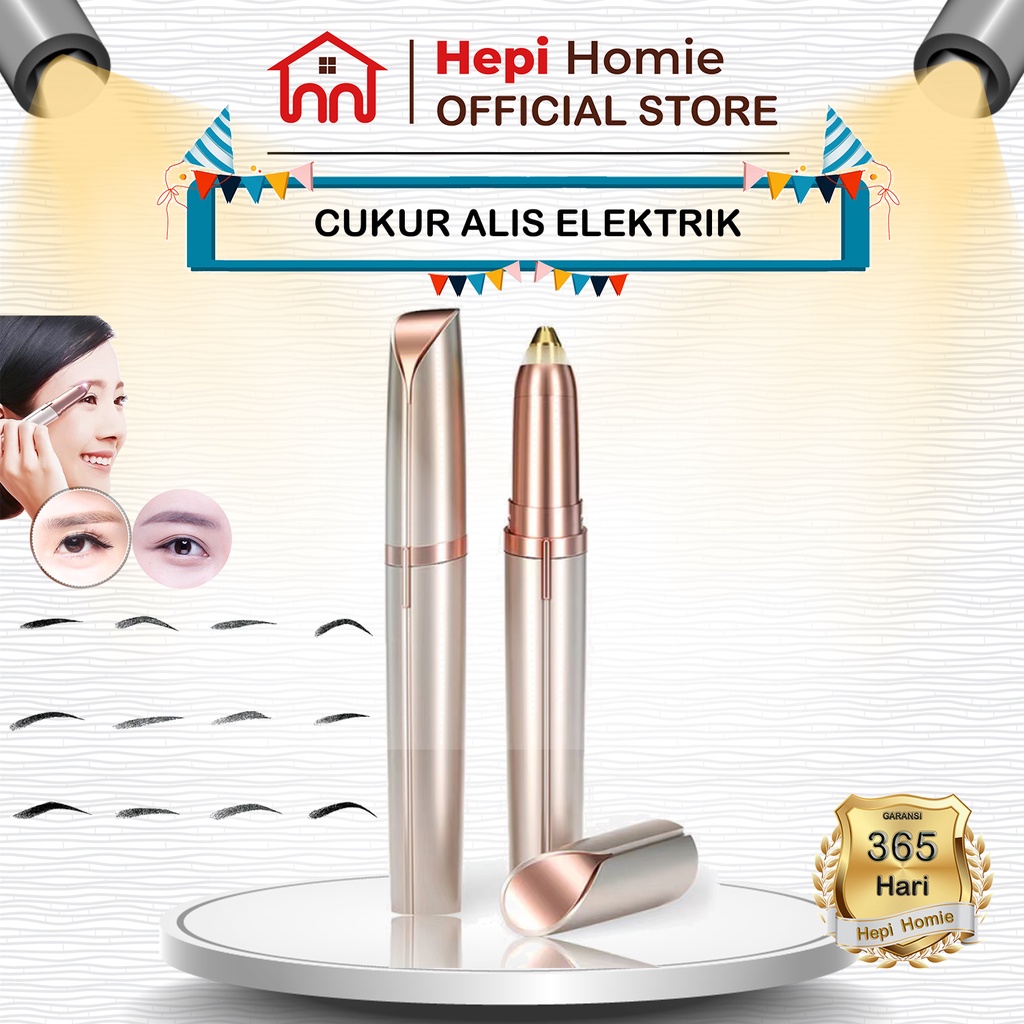 Jual [HH] ALAT CUKUR ALIS ELEKTRIK PENCUKUR TANPA RASA SAKIT / FLAWLESS ...