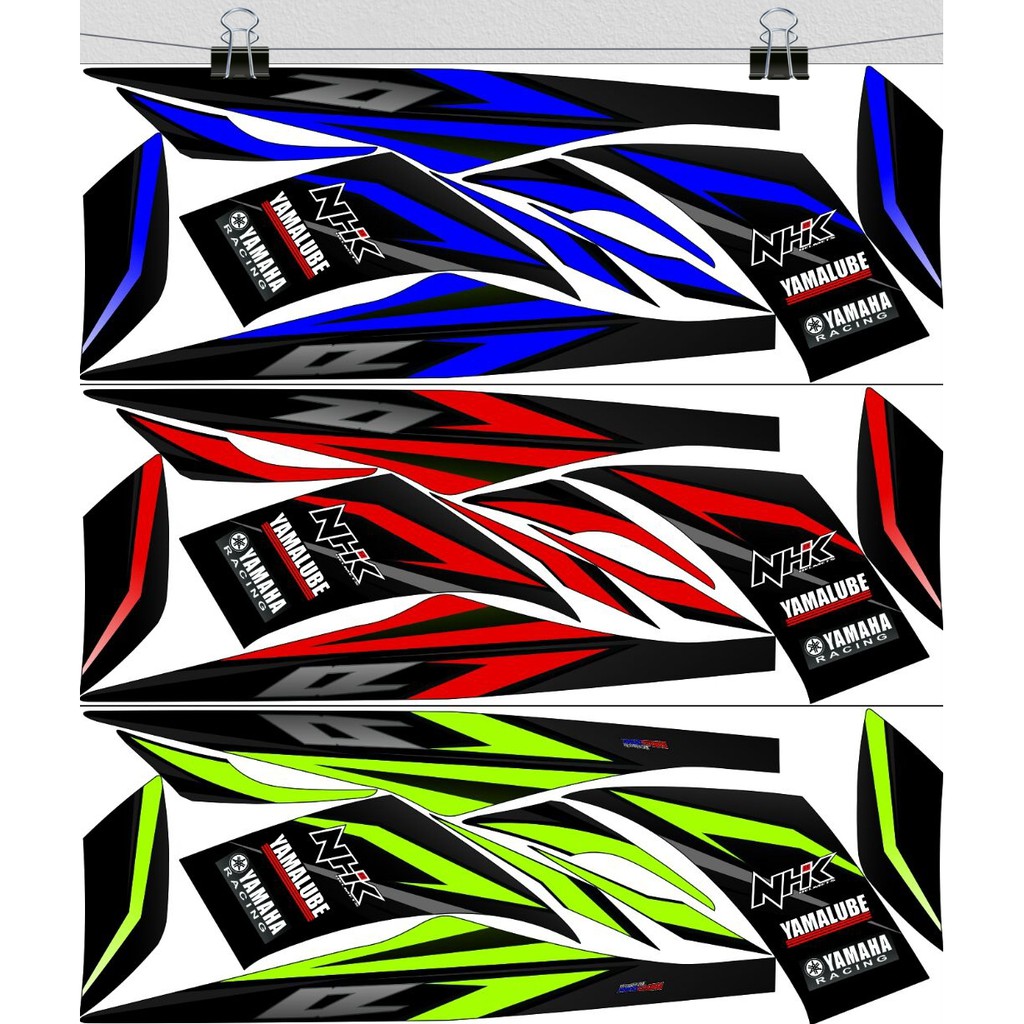 Jual Striping Jupiter Z1 Variasi Stiker Sticker Skotlet Scotlite Body ...