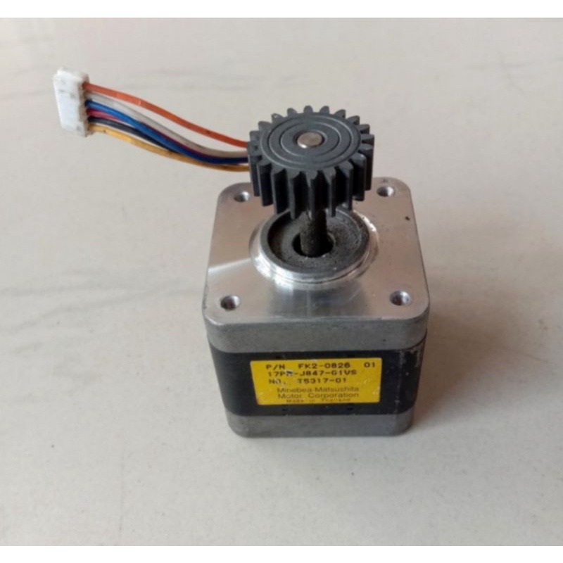 Jual Stepper Motor Nema 17 bipolar 6 pin 1.5A Minebea Matsushita ...