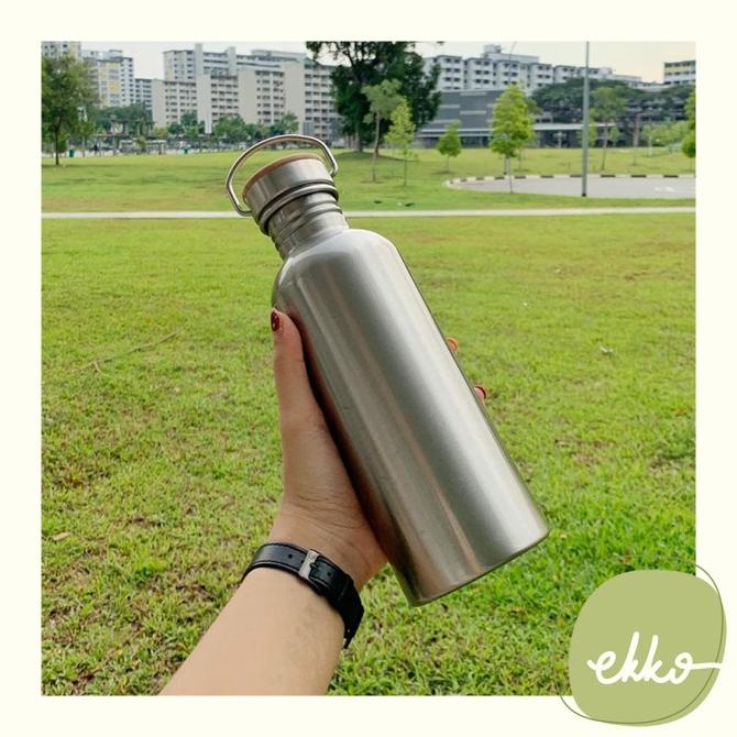 Jual Stainless Steel Water Bottle 1000ml / Botol Minum (DUPE KLEAN ...