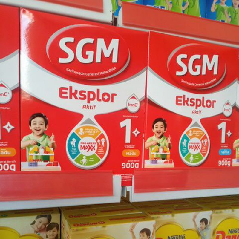 Jual SGM EKSPLOR 1+/3+/5+ Plus. Madu/Vanila 900gr | Shopee Indonesia