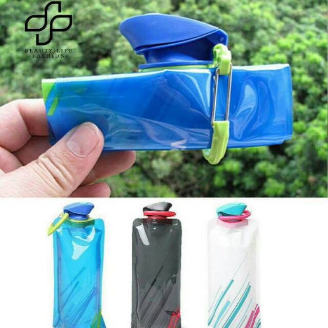 Jual Botol Air Minum Lipat - Folding Bottle Ultralight Bpa Free ...