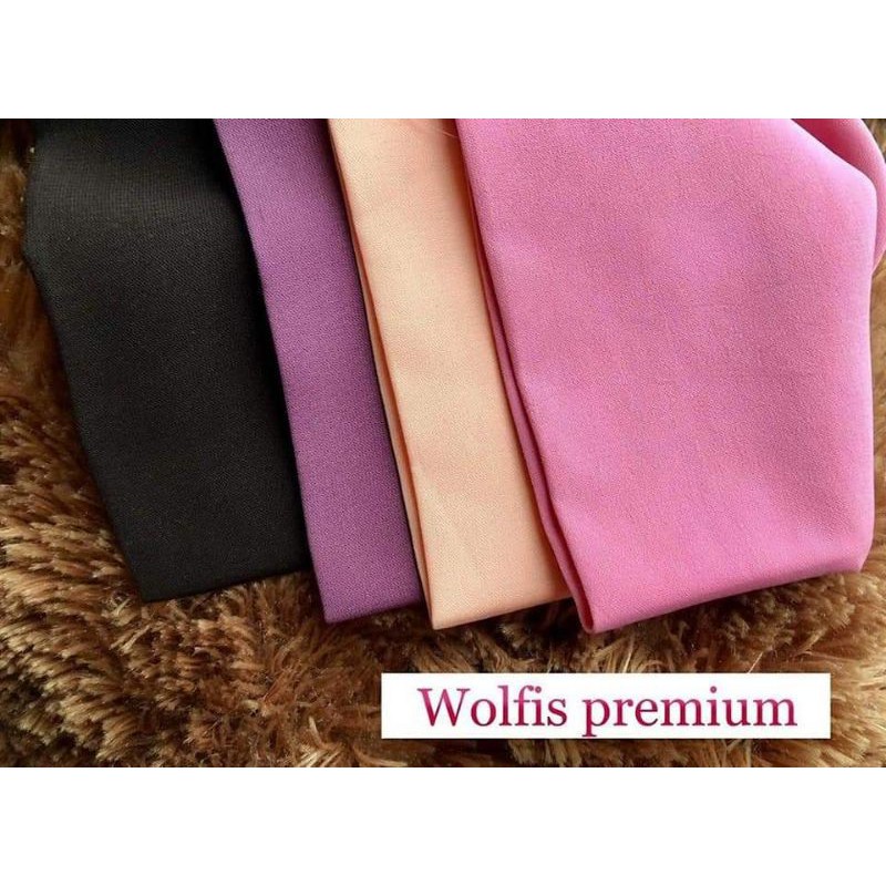 Jual {ABC TEXTILE} KAIN WOLFIS PREMIUM ORI GRADE A (per 0,5 m) | Shopee ...