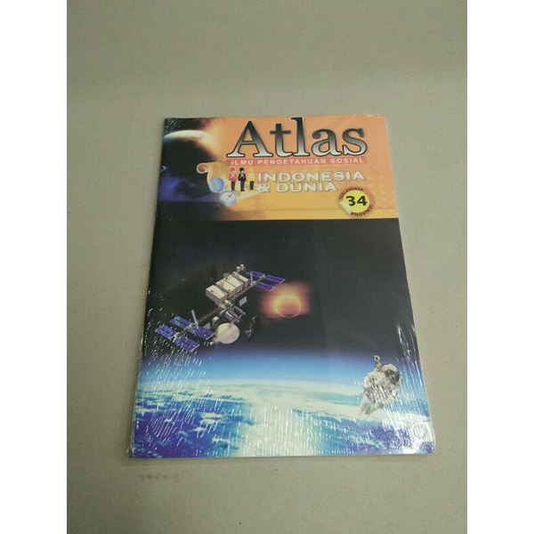 Jual Buku Atlas IPS Indonesia & Dunia (34 Provinsi) | Shopee Indonesia
