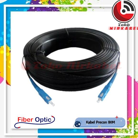Jual Kabel FO Preconnectorized 80 Meter/Precon Fiber Optic 80 Mtr ...