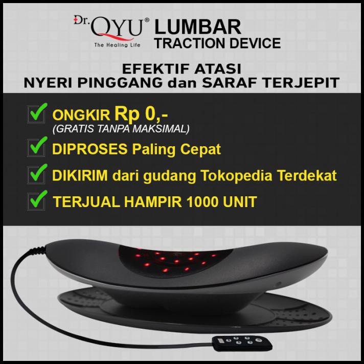 Jual Dr Qyu Lumbar Traction Device - Terapi Nyeri Pinggang (Low Back ...