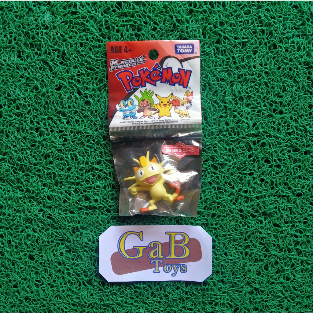 Jual Figure Pokemon - Takara Tomy Original Moncolle Friends - Meowth ...