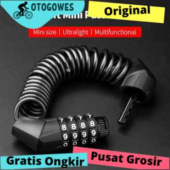 Jual Gembok Sepeda Gunung Polygon MTB United Kombinasi Angka 4 ...