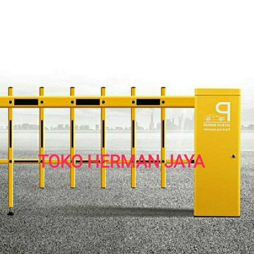 Jual Barrier Gate Sistem pagar BG70 DC Servo 3.5 meter + VLD SENSOR ...