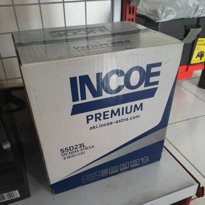 Jual Aki Accu Battery Incoe Premium 55D23L | Shopee Indonesia