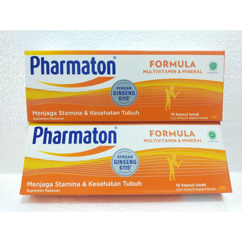 Jual Pharmaton Formula Multivitamin + Mineral Dengan Ginseng G115 Isi ...