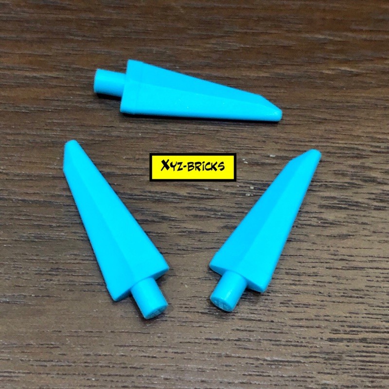 Jual LEGO PARTS 6270087 - Dorsal Fin Dia 3.2 mm Medium Azur | Shopee ...