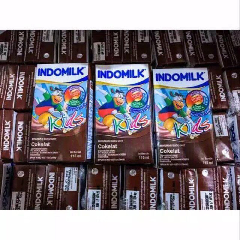 Jual Indomilk Kids Kotak Susu UHT 115ml | Shopee Indonesia