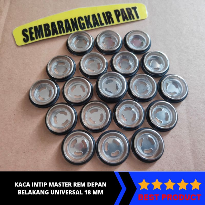 Jual KACA INTIP MASTER REM DEPAN BELAKANG UNIVERSAL 18 MM | Shopee ...