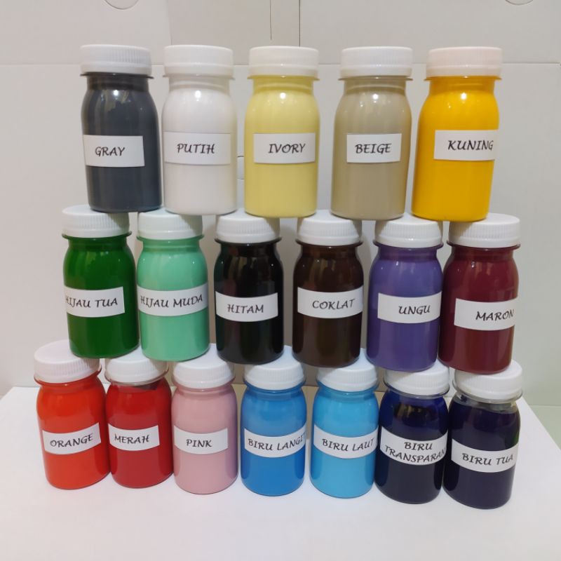 Jual Pigment pewarna resin 50 gram | Shopee Indonesia