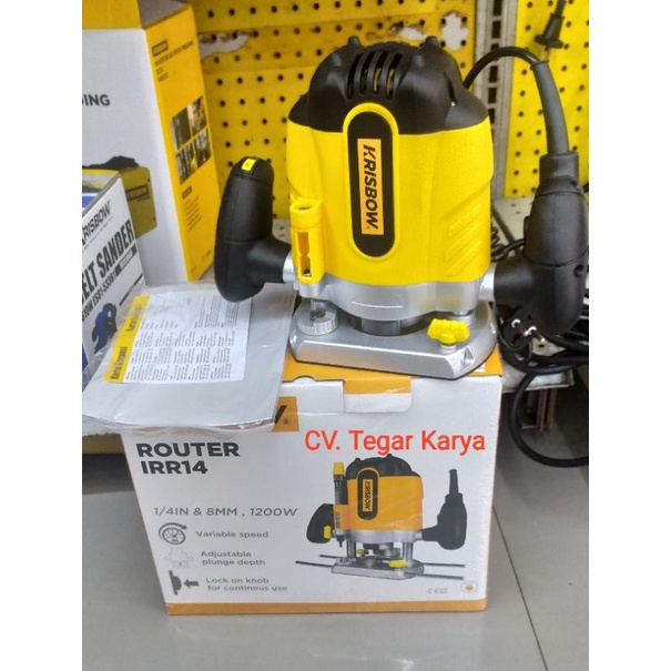 Jual Krisbow Mesin Router Mesin Profil Kayu | Shopee Indonesia